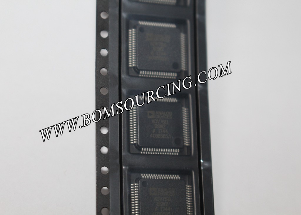 ADV7611BSWZ Low Power 165MHz HDMI Receiver Integrated Circuit LQFP64