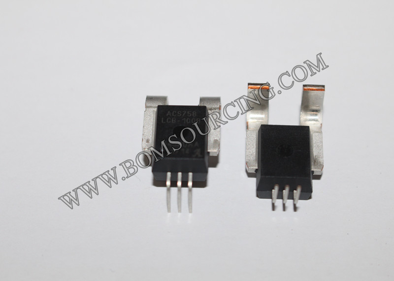 ACS758LCB-100B-PFF-T 100A SENSOR CURRENT HALL IC Chip AC/DC Type