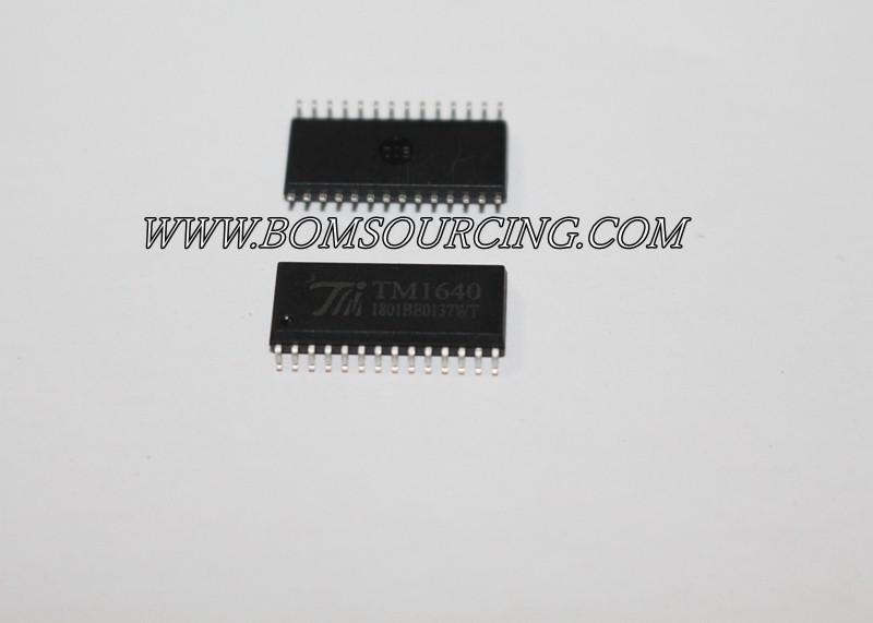Original TM1640 LED Display Driver IC Chip , Integrated Circuit Chip In ...