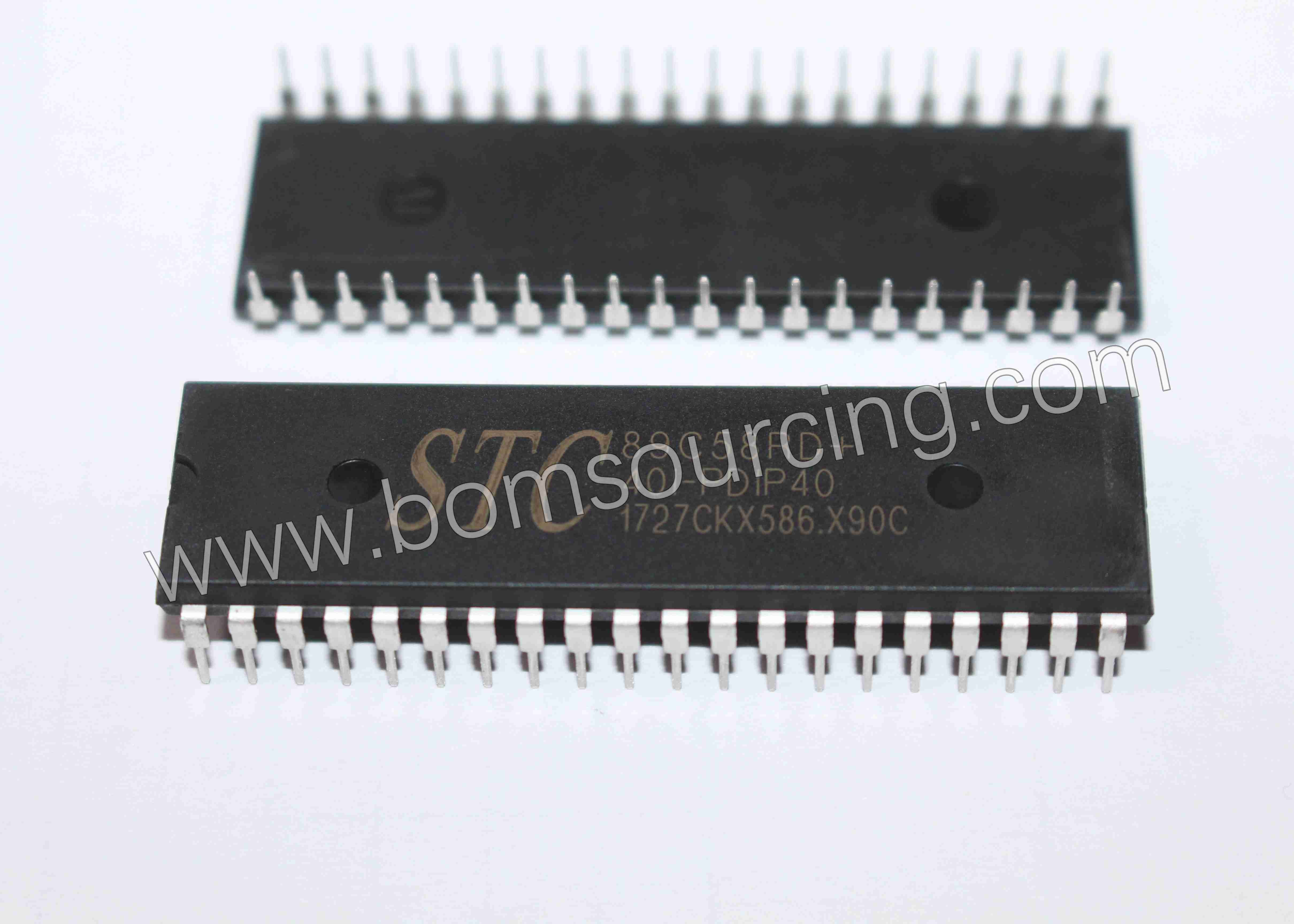 High Speed Low Power 8 Bit Microcontroller STC89C58RD+40I-PDIP40 ...