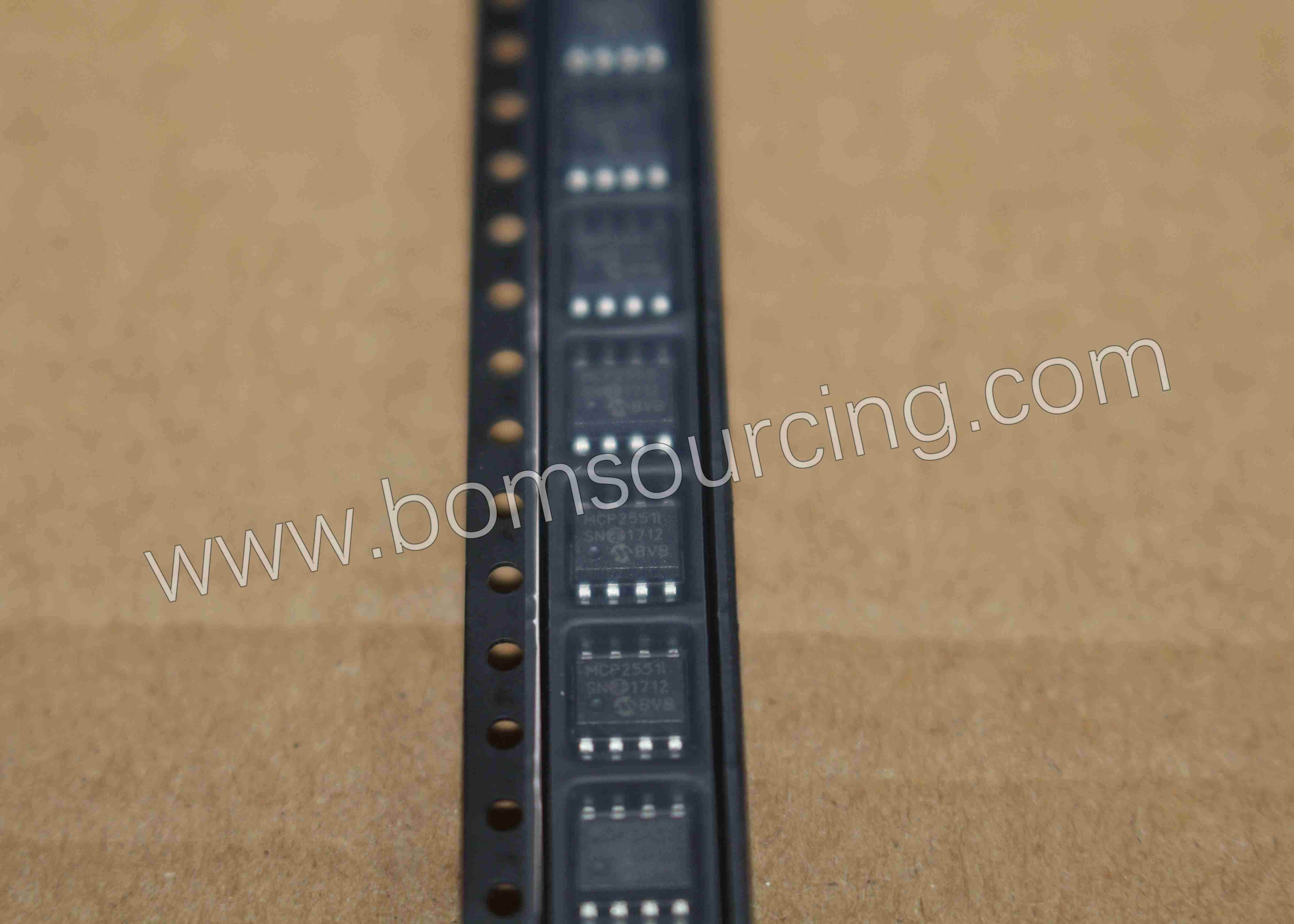 8 SOIC Slope Control Integrated Circuit IC Chip MCP2551-I/SN 1/1 Half High Speed Bus CAN Transceiver