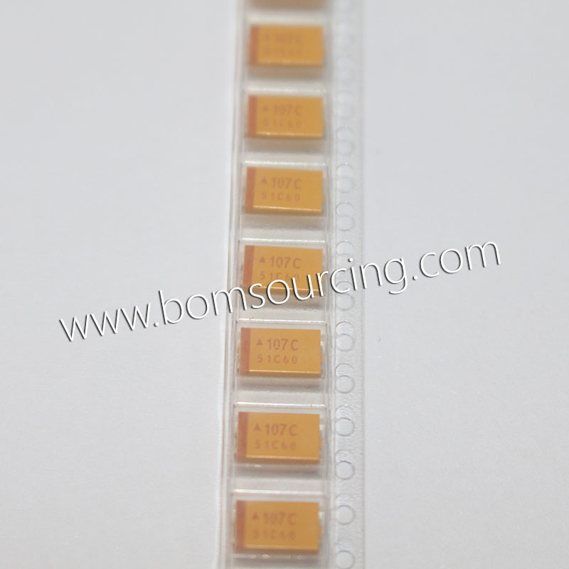 Tantalum Capacitor Integrated Circuit Components 107C 7343-43 100uF 16V ...